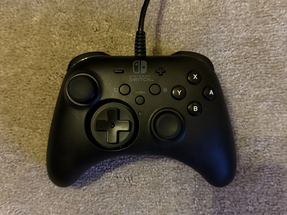 Nintendo Switch Horipad Turbo Pro Controller - Black (Gebraucht) in ...