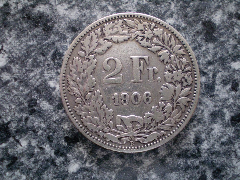 2 Fr.1906 !!! Rar !!! (Gebraucht) in Dierikon für CHF 11 – mit Lieferung auf Ricardo kaufen