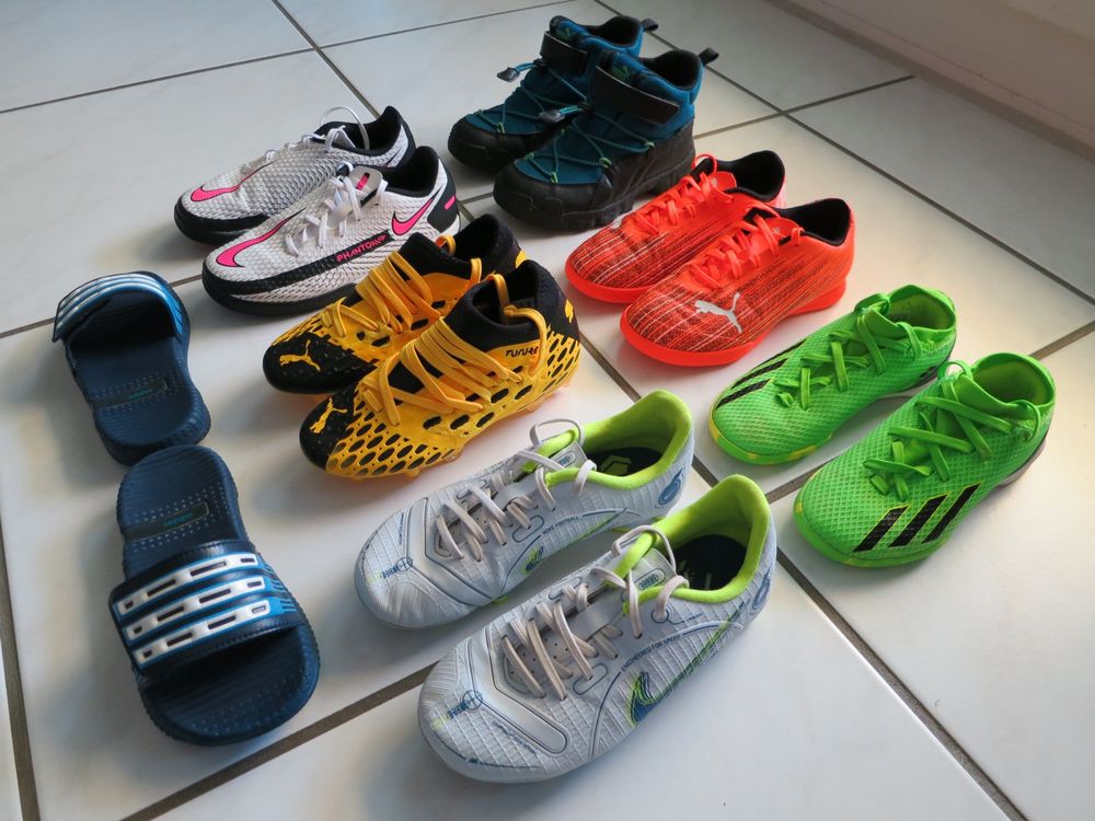 Schuhpaket: 7 Paar Schuhe für Kinder in Grösse 30 - 31 (Gebraucht) in ...