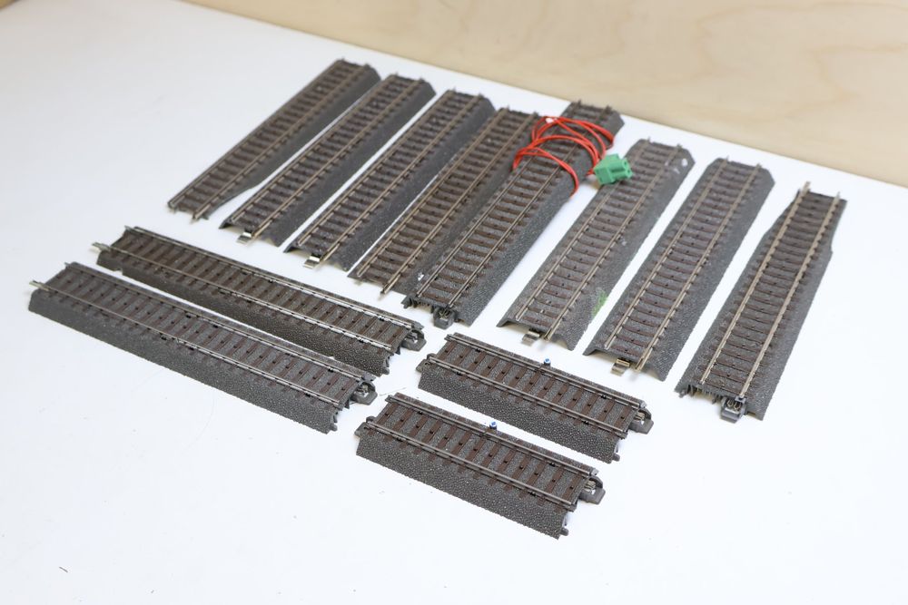 Märklin 12 x Übergangsgleis C-Gleis & Spezialgleis H0 (Gebraucht) in ...
