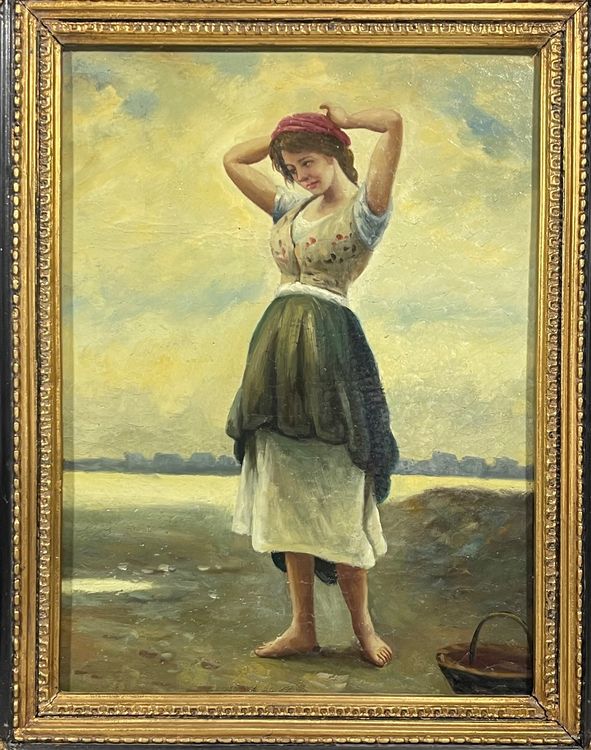 Gemälde von einer Dame (Gebraucht) in Root für CHF 160 – mit Lieferung auf Ricardo kaufen