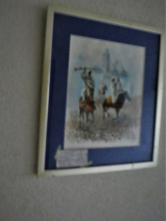 ORIENT AQUARELL SIGNIERT A.ELFANID BLATTSILBER RAHMEN (Gebraucht) in Spreitenbach für CHF 169 ...