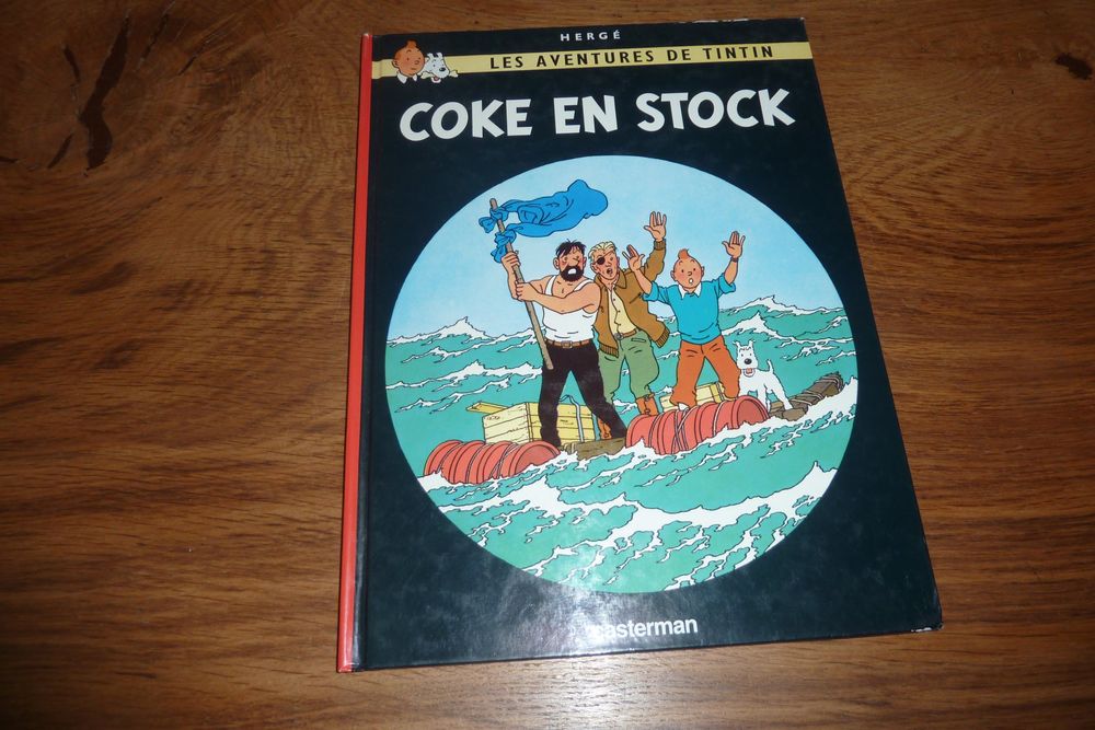 Tintin, Coke en Stock, Hergé, Casterman, Comic, Hardcover | Kaufen auf Ricardo