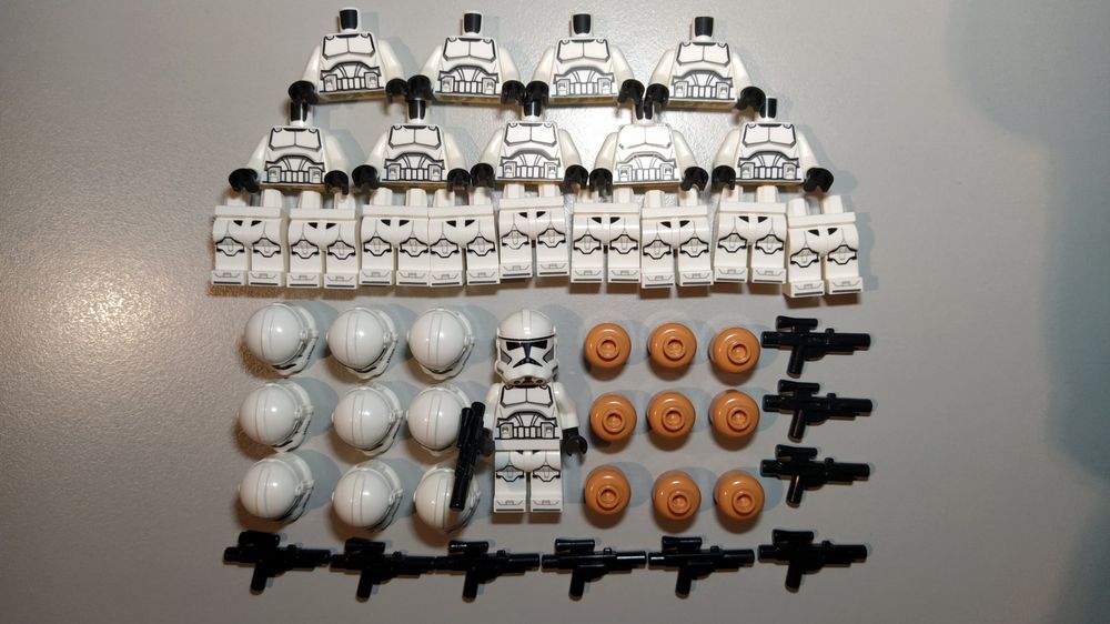 Lego Star Wars 10x sw1319 Clone Trooper Phase 2 | Acheter sur Ricardo