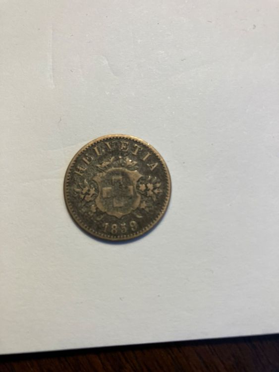 Münze 20 Rappen 1859 | Kaufen auf Ricardo