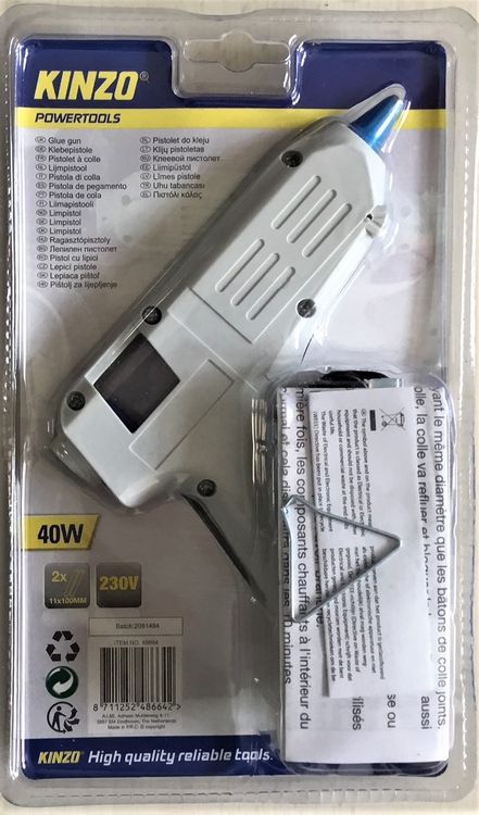 KINZO POWERTOOLS Heissleimpistole, 40W, neu, (3000) (Neu und ...