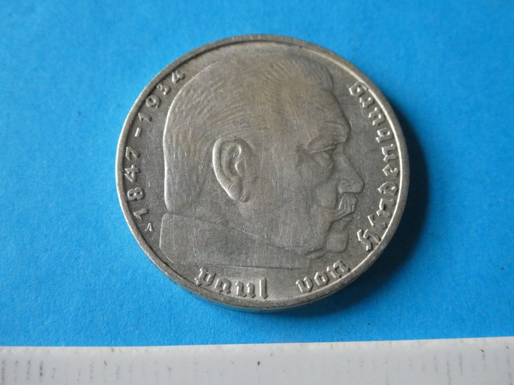 Dt. Reich 1938 A, 2 Reichsmark - Silber | Kaufen auf Ricardo