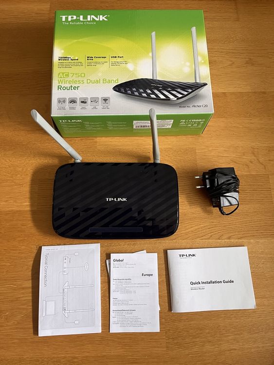 Router TP-Link AC750 Wireless inkl. OVP (Gebraucht) in Basel für CHF 15 ...