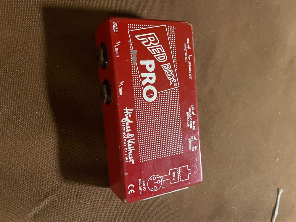 Huges & Kettner red box pro di guitar amp simulator | Kaufen auf Ricardo