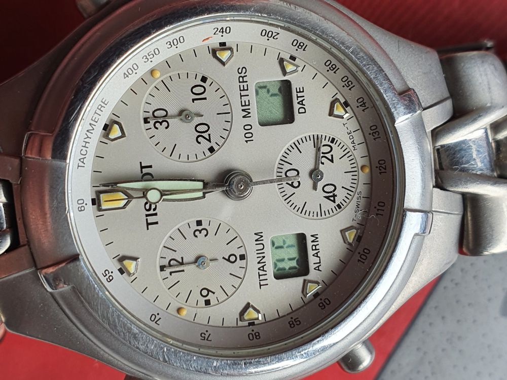 22 Tissot - Titanium GMT Chronograph Alarm - T670 (Gebraucht) in Muri ...