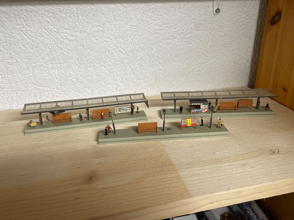 3 teiliger Bahnsteig Spur N | Kaufen auf Ricardo