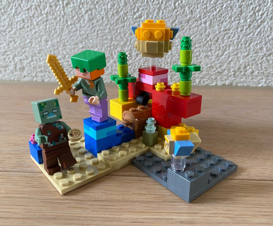Lego Minecraft 21164 - Das Korallenriff - komplett (Gebraucht) in Aarau ...
