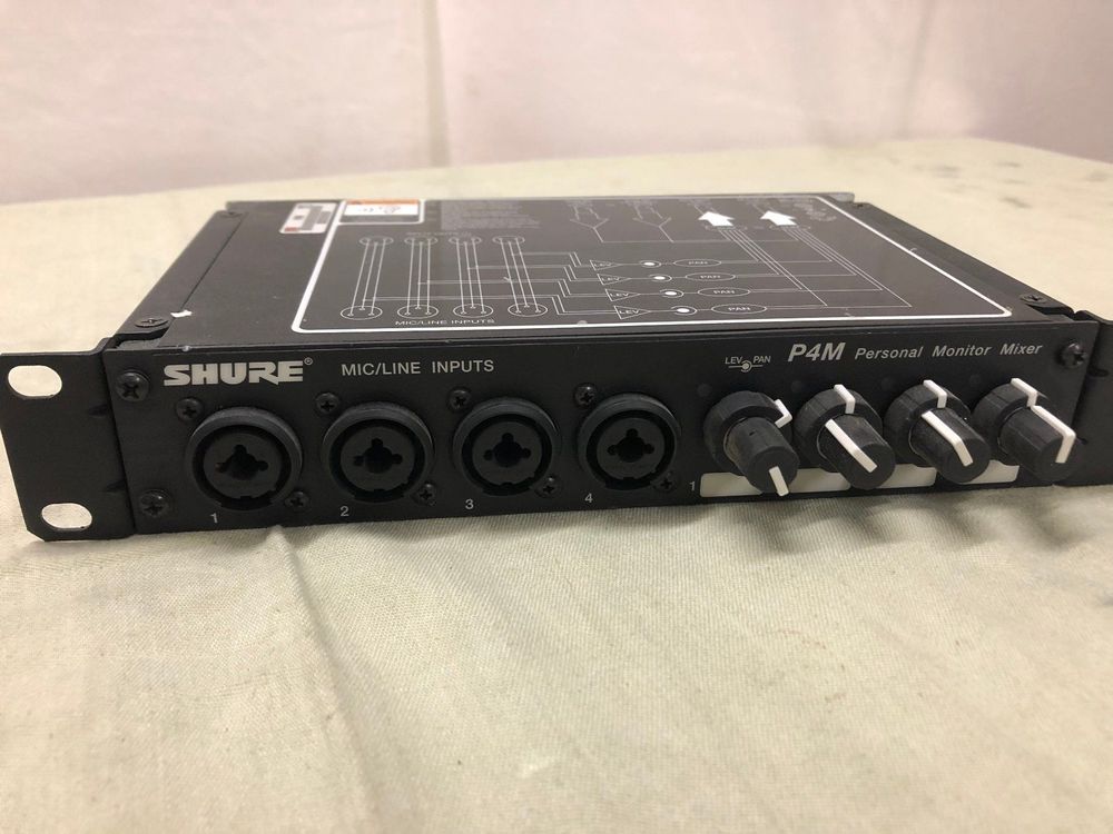 SHURE P4M - Personal Monitor Mixer | Kaufen auf Ricardo