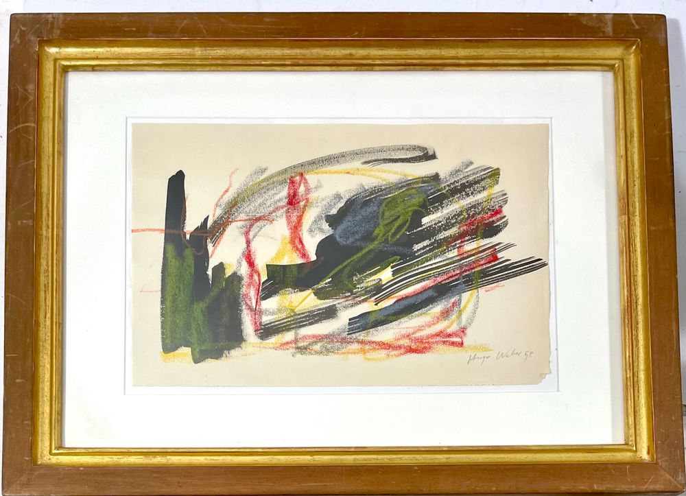 Hugo Weber (1918-1971) Mischtechnik (Gebraucht) in Root für CHF 559 ...