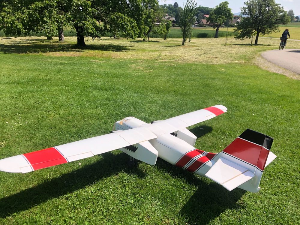 Transportflugzeug 2 Motorig Elektro | Kaufen auf Ricardo