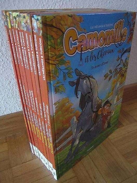 Lot de 10 BD Camomille et les chevaux (Tomes 1 à 10) (D'occasion) à ...