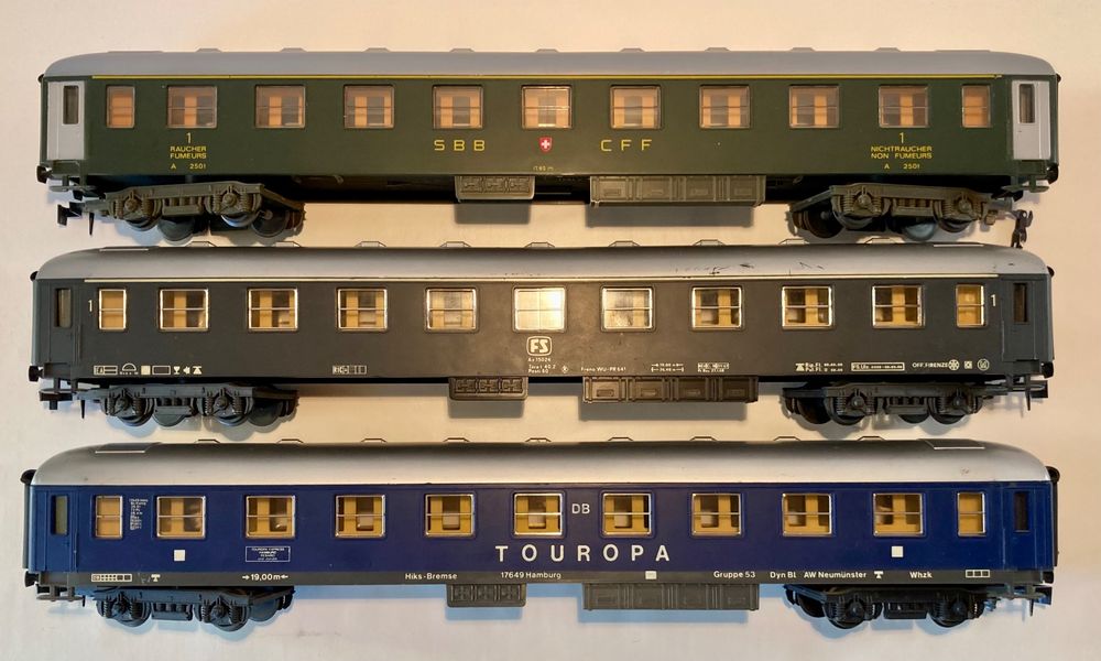 Lima - 3x UIC-X (Spur 0) : SBB + FS + DB (Gebraucht) in Genève für CHF 17 – mit Lieferung auf ...