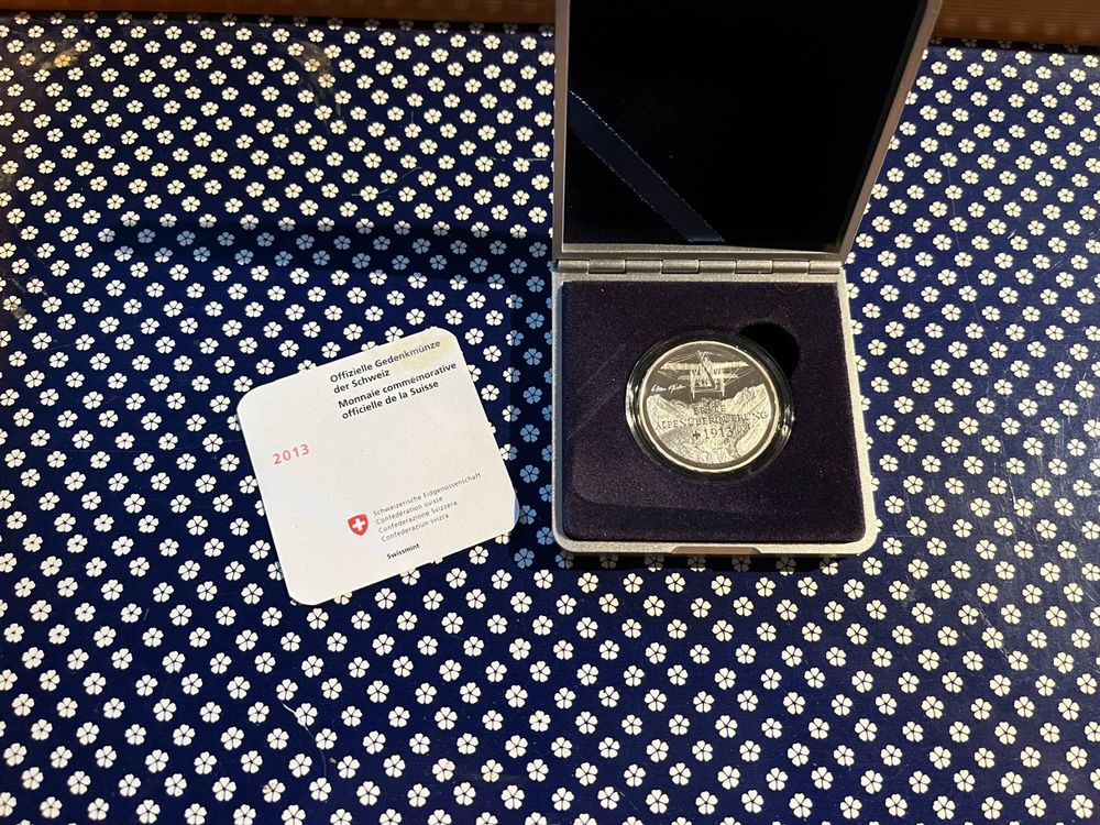 Gedenkmünzen: 20 Franken PP mit Box und Zertifikat (Silber) | Kaufen auf Ricardo