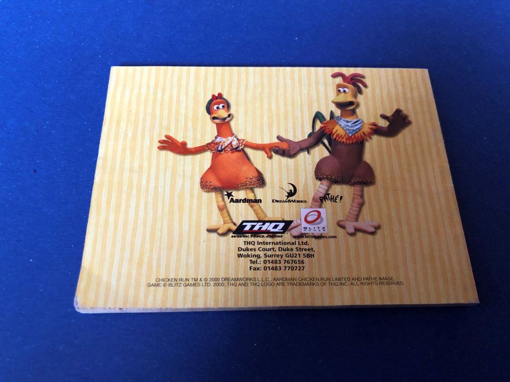 ANLEITUNG FÜR CHICKEN RUN GAME BOY COLOR | Kaufen auf Ricardo