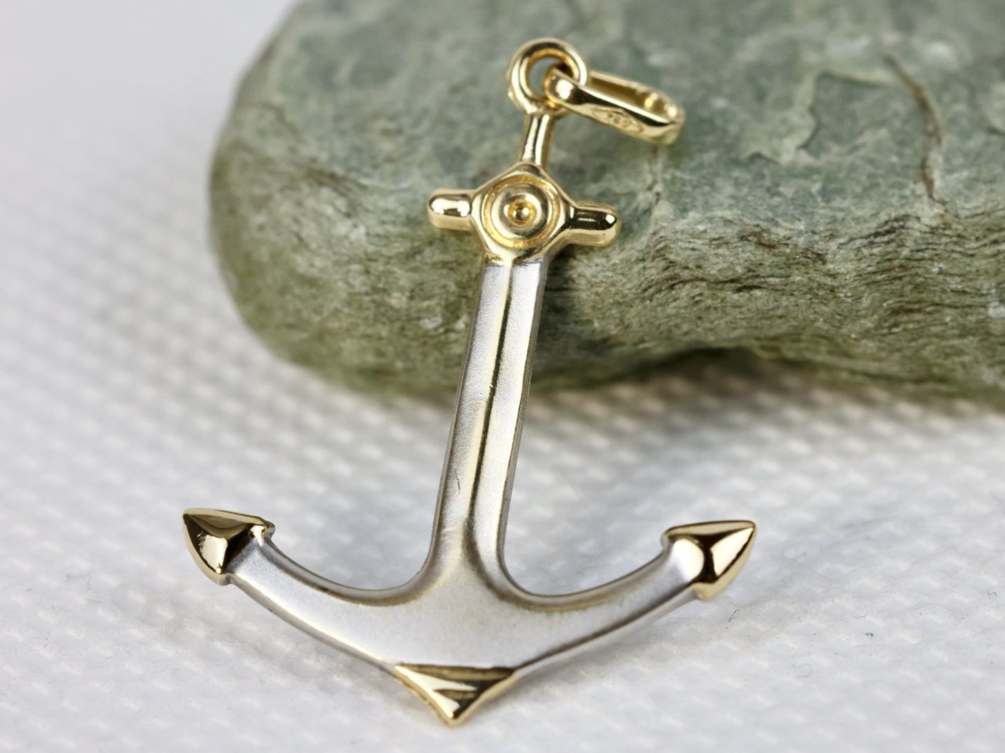 Gold Anhänger Anker aus 18 K / 750 Gold (Gebraucht) in Bellach für CHF ...