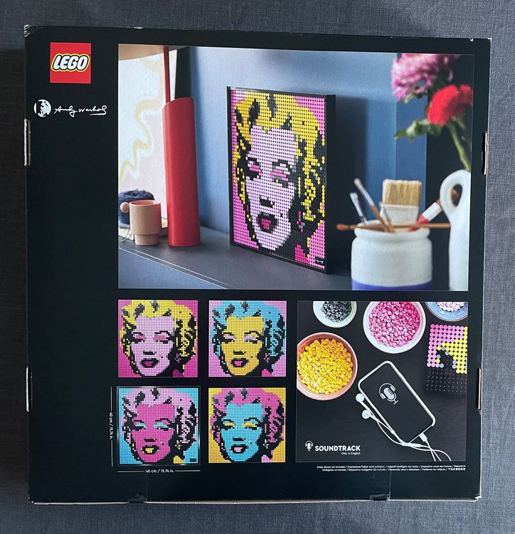 LEGO Art 31197 Andy Warhol's Marilyn Monroe NEU! OVP! (Neu und ...