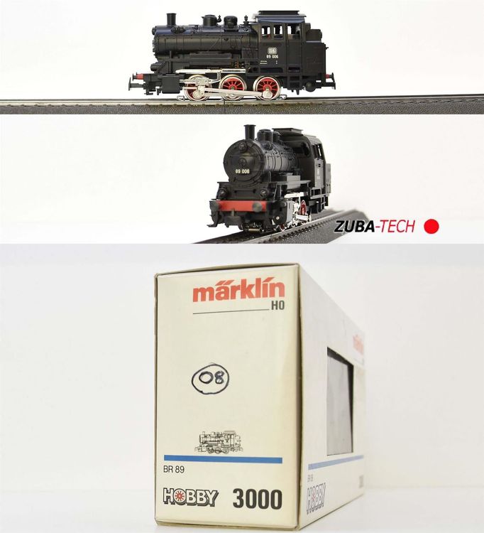 Märklin 3000 Dampflok BR 89 DB H0 WS OVP (Gebraucht) in St. Gallen für CHF 17 – mit Lieferung ...