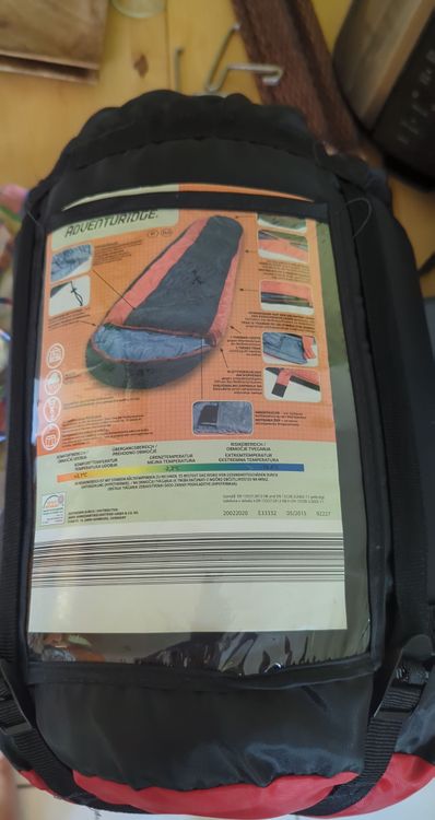 Sleeping bag Adventuridge, +3°C comfort, compression bag (Neu und ...