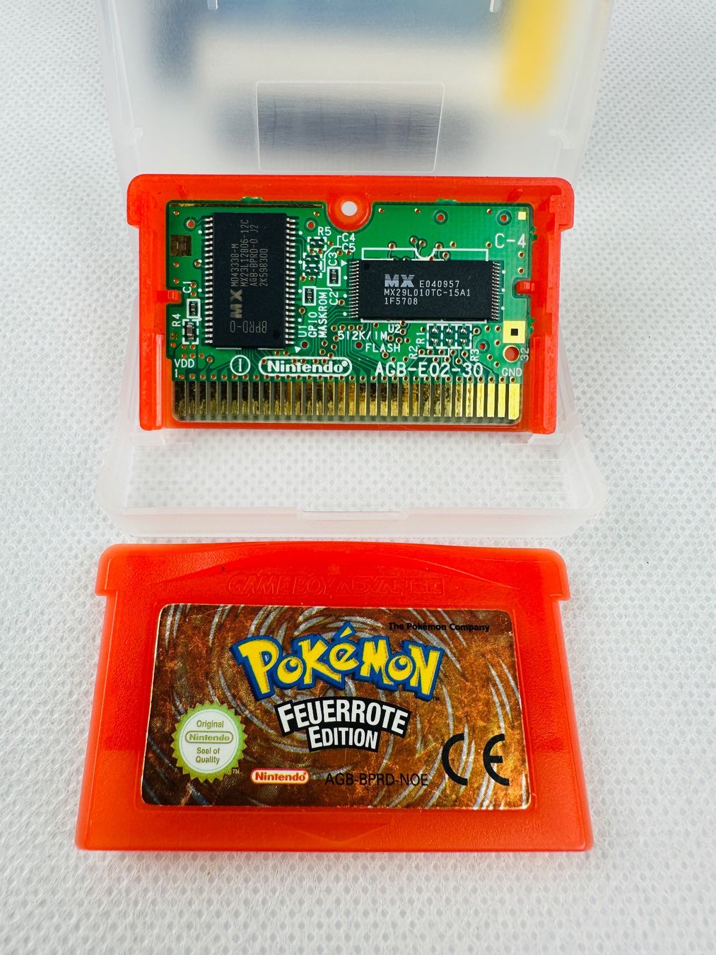 Game Boy Advance GBA Pokémon Feuerrote Edition deutsch (Gebraucht) in ...