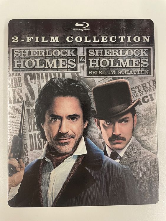 Bluray Steelbook Sherlock Holmes 1 + 2 | Kaufen auf Ricardo