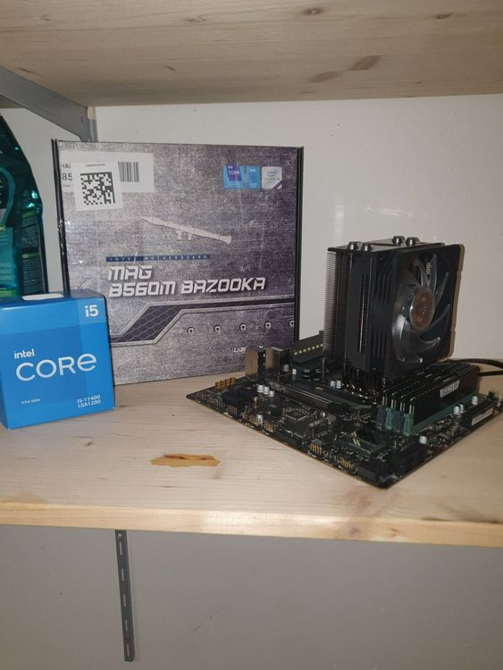 Intel I5 11400 ,Bazooka B560M mATX, 32 GB DDR4-3000 (Gebraucht) in Watt für CHF 182 – mit ...