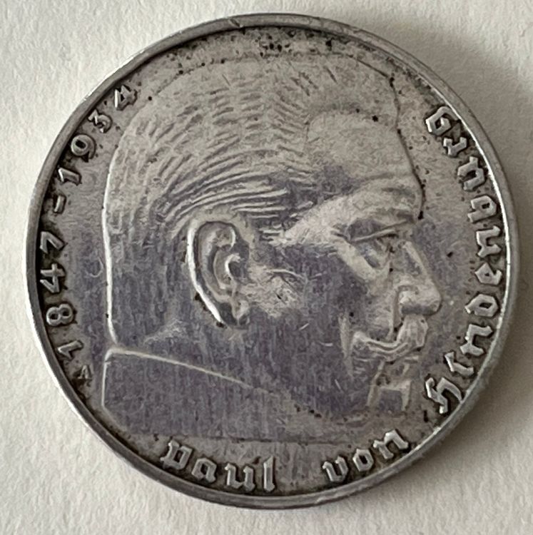 2 Reichsmark 1939 en argent | Kaufen auf Ricardo 2 Reichsmark 1939 en argent | Kaufen auf Ricardo