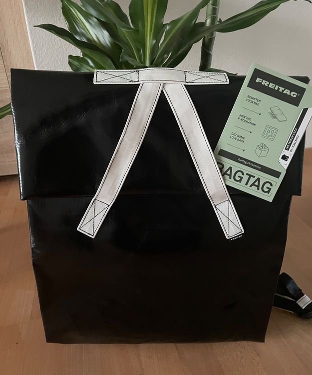 Freitag Kowalski F253 Backpack/FULL BLACK/Freitag-Style PUR! (Neu und ...