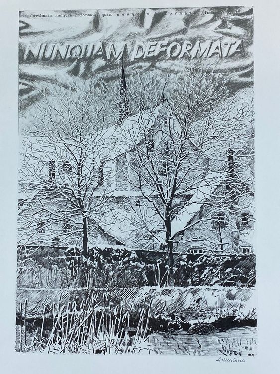 Kartause Ittigen Lithografie Max Ammann | Kaufen auf Ricardo