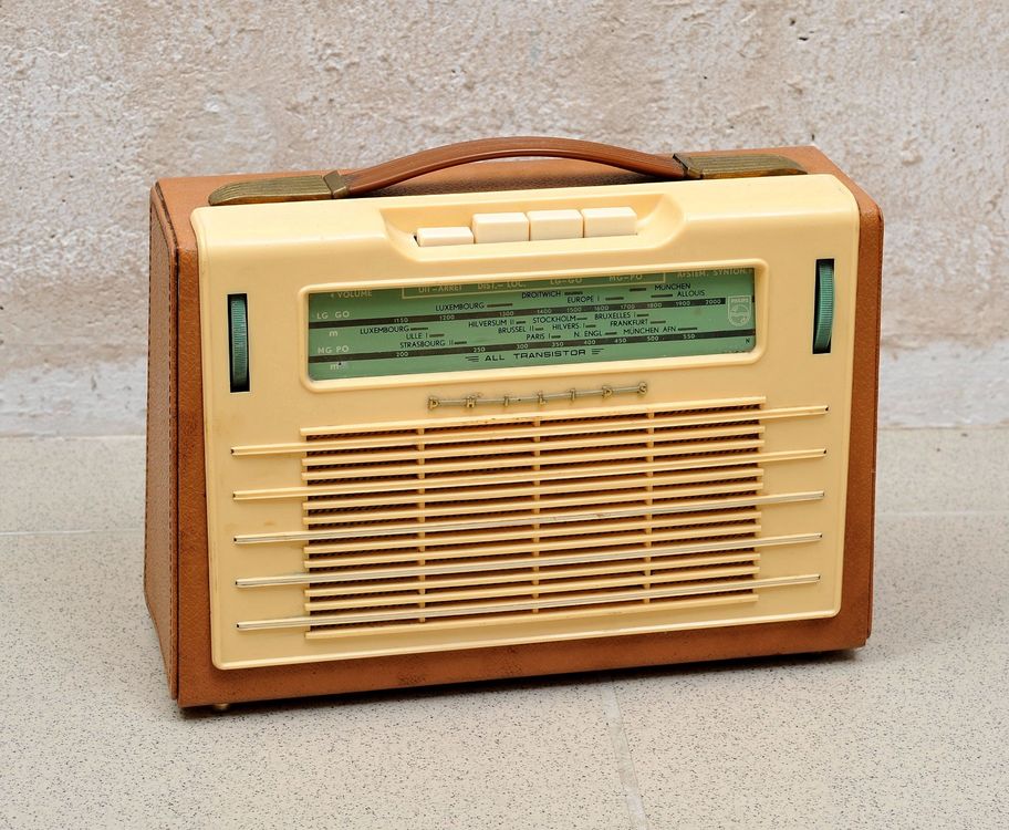 Philips All Transistor 50er 60er Jahre Kofferradio vintage (Gebraucht ...