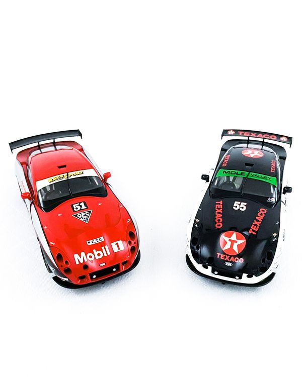 TVR Tuscan 400R Xavex Nr. 55 & Harman/Kardo Nr. 51 Slotcar (Neu (gemäss ...