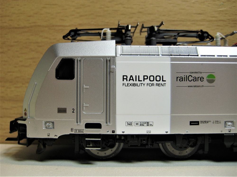 PIKO BR 186 Railpool " Pink-Panther " DC digital neu mit OVP | Kaufen auf Ricardo