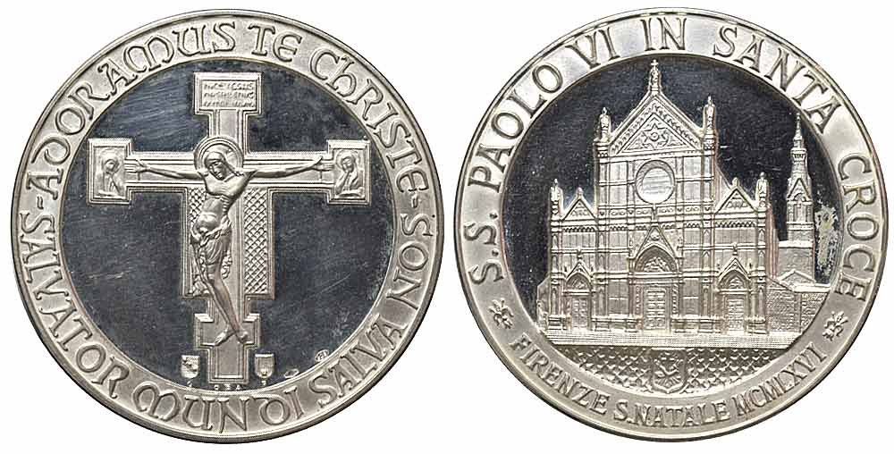 b- Rom, Silbermedaille 1966, R! (Gebraucht) in Chiasso für CHF 135 – mit Lieferung auf Ricardo ...