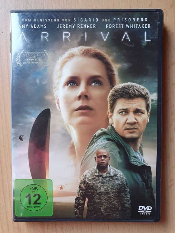 DVD - Arrival - Jeremy Renner, Amy Adams (Gebraucht) in St. Margarethen ...