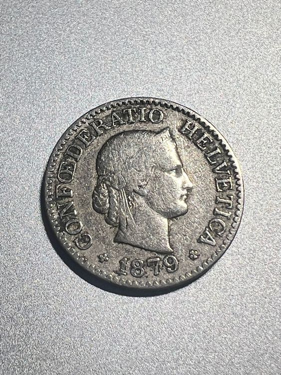 Selten! 10Rp. 1879 (Gebraucht) in Kloten für CHF 6 – mit Lieferung auf Ricardo kaufen