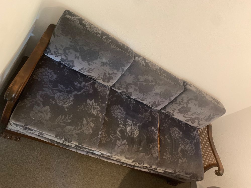 Sofa Antik Couch Massiv Holz Vintage | Kaufen auf Ricardo