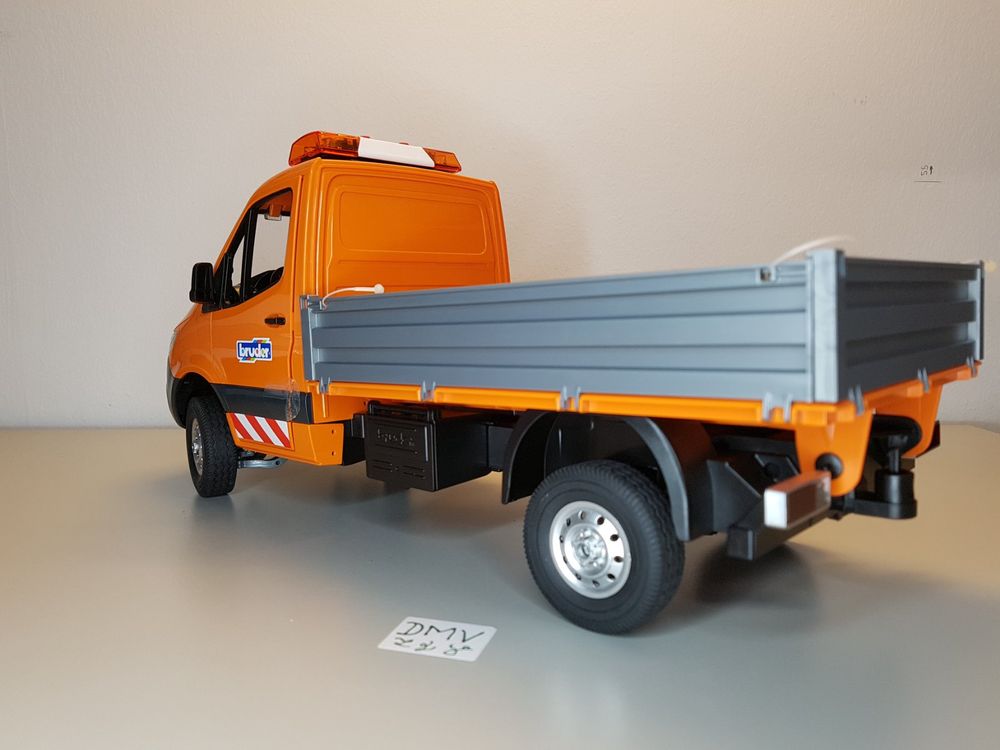 MERCEDES SPRINTER Rc elektrischer Kipper mit Lichtern -Sound (Neu ...