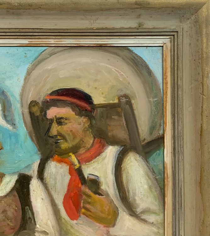 Joseph KÄLIN-KUPFER (1870-1965) Alplerpaar Gemälde | Kaufen auf Ricardo