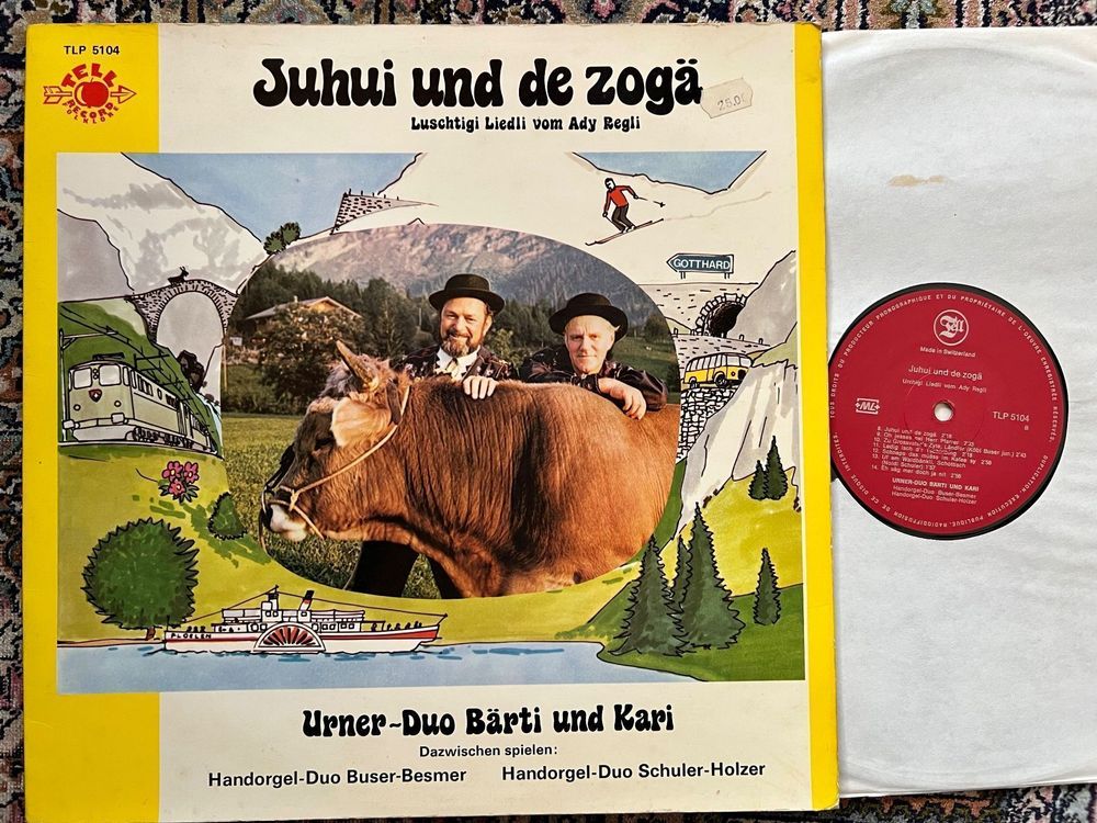 Urner Duo Bärti Und Kari – Juhui Und De Zogä LP ♪ GEWASCHEN (Gebraucht) in Unterseen für CHF 9.9 ...