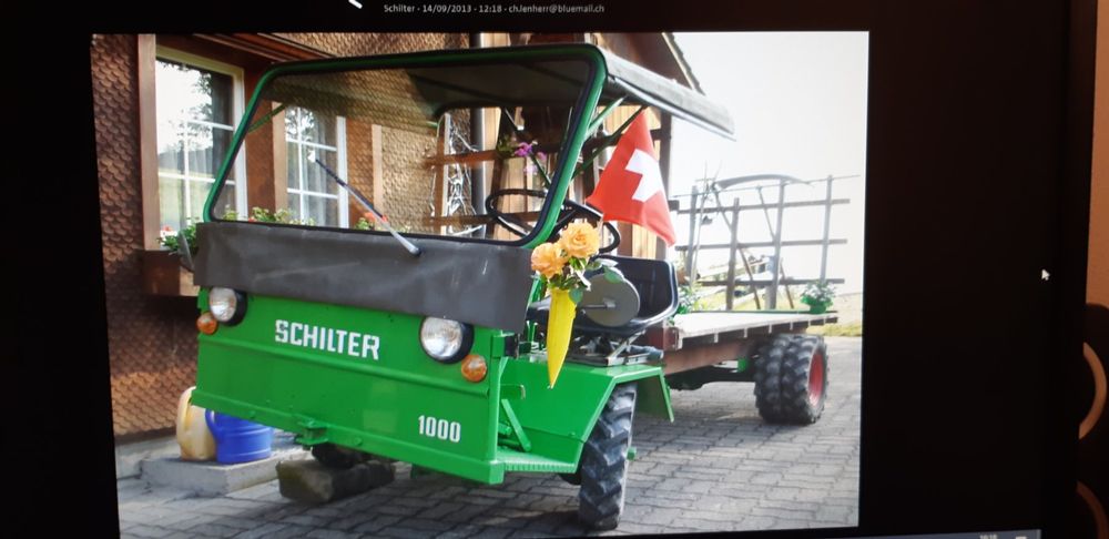 Schilter 1000 zu verkaufen (Gebraucht) in St.Gallen für CHF 2000 – nur ...