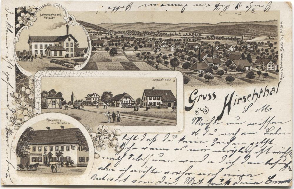 HIRSCHTHAL AG 1903 Lithografie (Gebraucht) in Rothrist für CHF 27 – mit ...