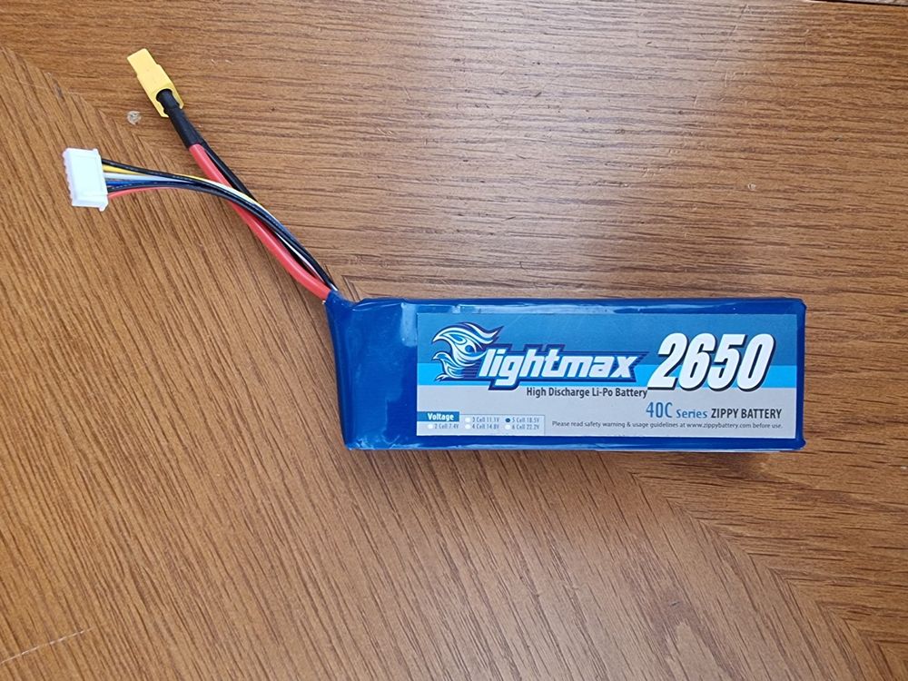 LiPo 2650mAh 5S 40C Zippy | Kaufen auf Ricardo