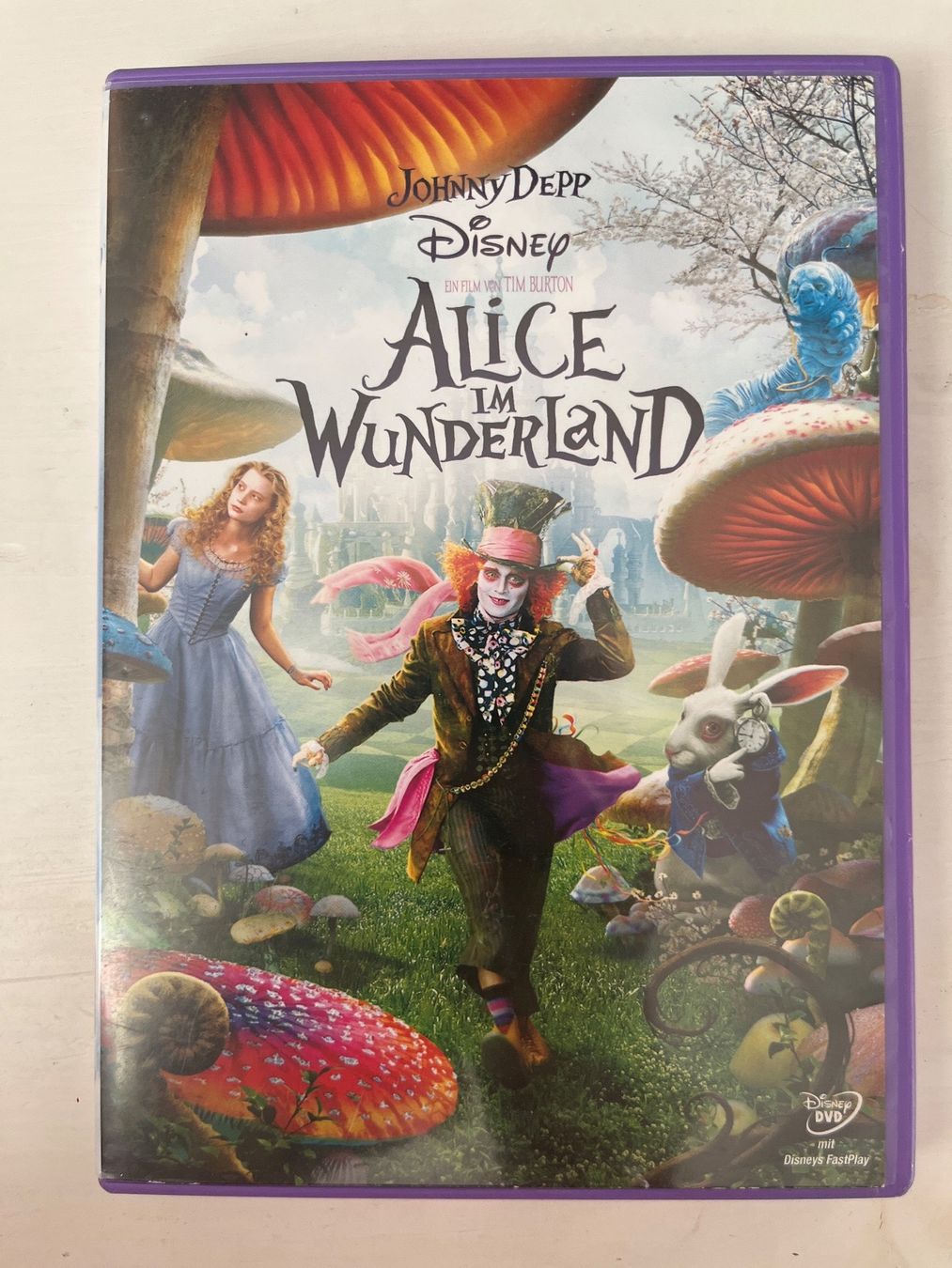 Alice im Wunderland (2010) DVD 📀 - Jonny Depp (Neu (gemäss Beschreibung ...
