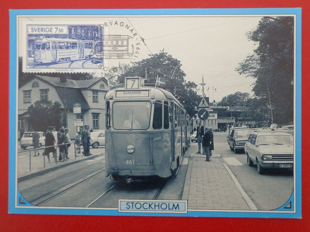 Maximumkarte MK 1995 STRASSENBAHN/ TRAMWAY Sverige/ Suède (Neu (gemäss Beschreibung)) in Le ...