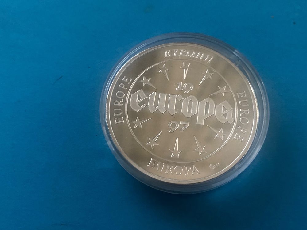 NOUVEAU : MEDAILLE EUROPA - 1997 - ITALIE - SPL - ARGENT 999 | Kaufen ...