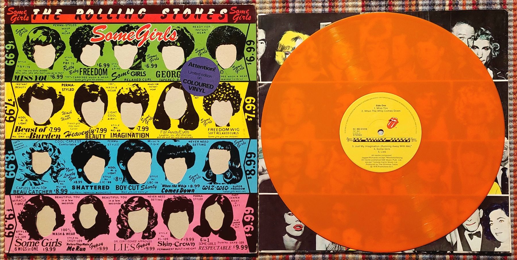 The Rolling Stones - Some Girls (Orange Vinyl) (Gebraucht) in Widnau ...